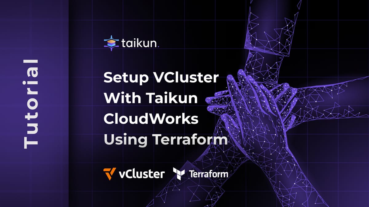 Setup Vcluster With Taikun Cloudworks Using Terraform 1440
